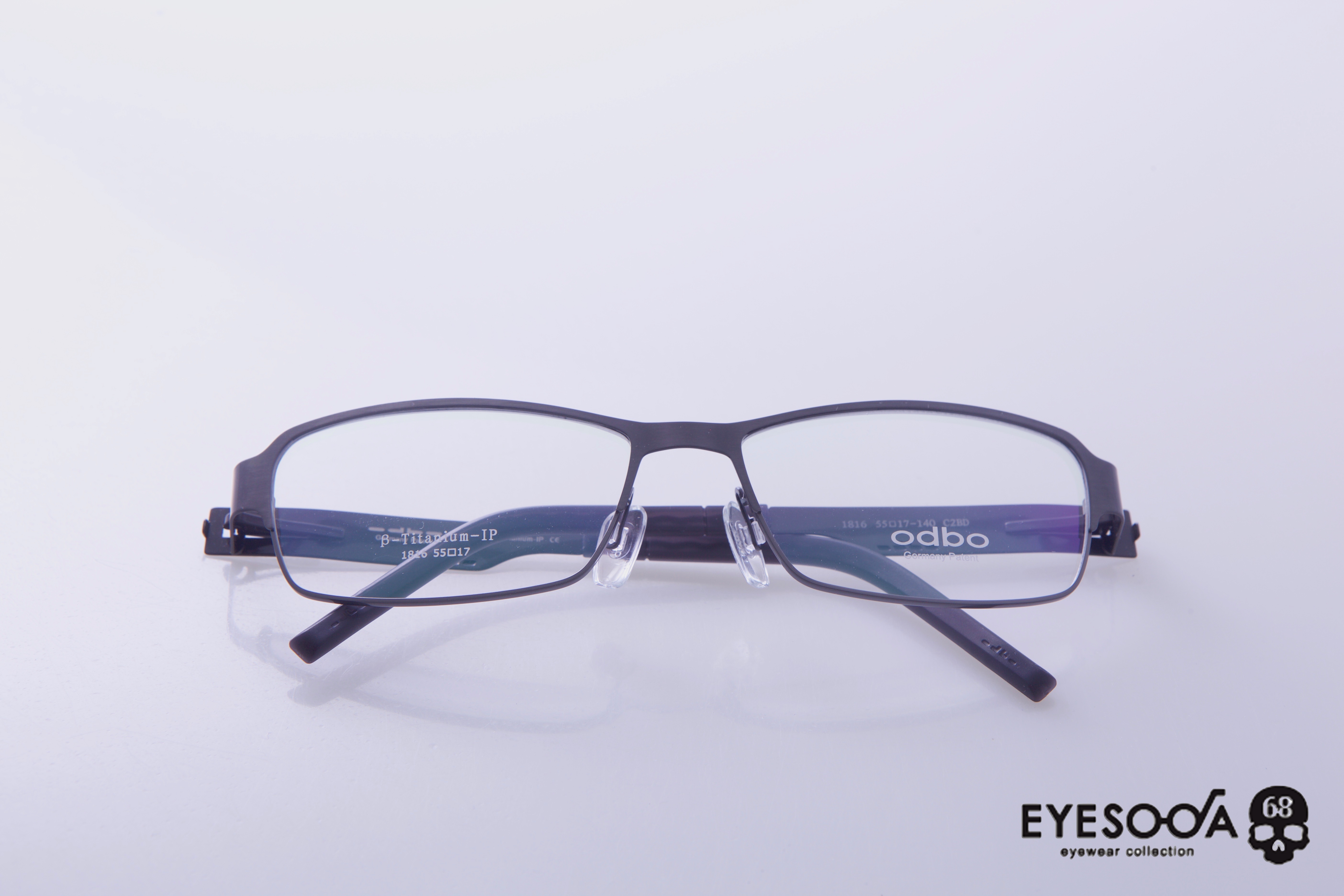 odbo C3 (1816-C2BD-鐵灰) | 仁愛眼鏡 Howard Eyewear